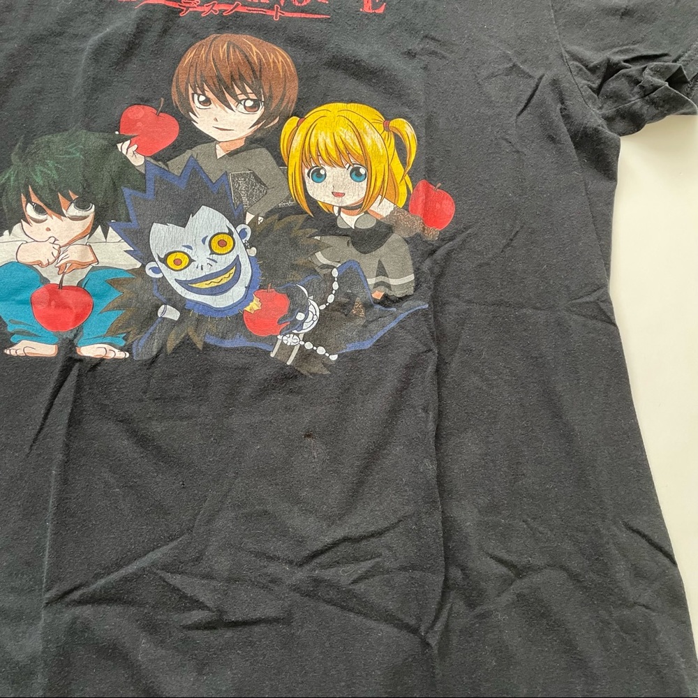 Vintage Y2k Death Note Chibi Anime T-Shirt Medium - Gem